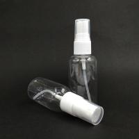 China Classic Round PET Plastic Spray Bottles Smooth Surface Various Capacities For Daily Use for sale