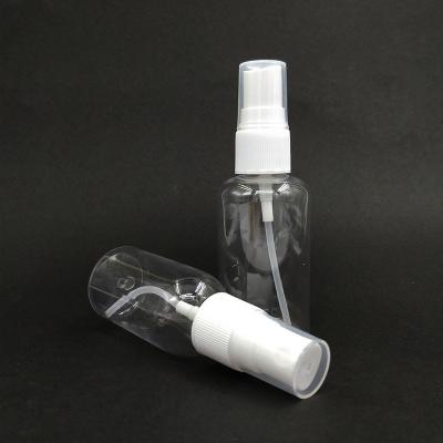 China Classic Round PET Plastic Spray Bottles Smooth Surface Various Capacities For Daily Use for sale