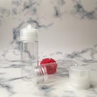 China E Liquid Round PET Bottle Variety Pack Childproof Neck Transparent 10ml - 100ml Size for sale