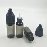 China Childproof E Liquid Bottles With Screw Cap Screen Printed Logo Various Sizes Available for sale