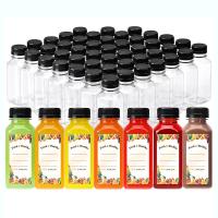 China Modern Plastic Milk Tea Bottles With Insulated Handle Clear Or Custom Color Various Capacities for sale