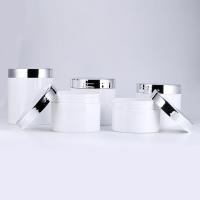 China Custom Printed Transparent Plastic Cosmetic Jar Smooth Surface Various Sizes 10ml-150ml for sale