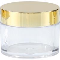 China Custom Logo Cosmetic Jar With Smooth Surface Transparent Custom Color Pressure Sensitive Gasket for sale