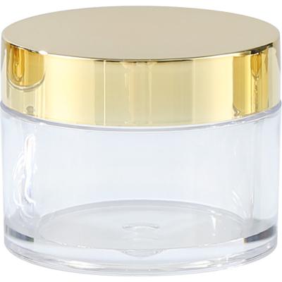China Custom Logo Cosmetic Jar With Smooth Surface Transparent Custom Color Pressure Sensitive Gasket for sale