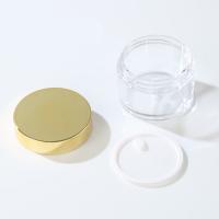 China Customized Transparent Plastic Cosmetic Jars In Various Capacities For Beauty Products for sale