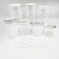 China Variety Size Smooth Surface Cosmetic Jar With Pressure Sensitive Gasket for sale