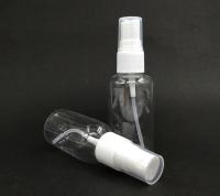 China Clear PET Spray Bottles with Rounded Classic Style for sale