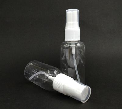China Clear PET Spray Bottles with Rounded Classic Style for sale