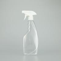 China Smooth Round PET Plastic Spray Bottle With Classic Design Transparent Color. for sale