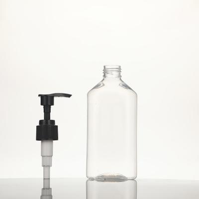 China Plastic UV Electroplated Cap Material Round Plastic Lotion Bottles in PMMA Variety for Customer Requirements for sale