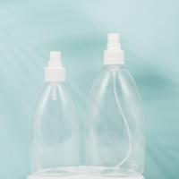 China Clear PET Round Lotion Bottles With Pump for sale