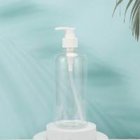 China PET Collar Plastic Lotion Bottles with Customizable Mould and Labeling Surface for sale