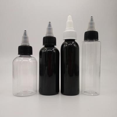 China Customized Plastic Screw Top Bottles with Multiple Capacities for Liquid Storage for sale