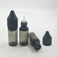 China Custom Logo E Liquid Bottle Selection 60ml 80ml 100ml Capacity PET Screw Cap Childproof Bottle for sale