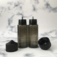 China Custom Logo Transparent Round E Liquid Bottles with Various Capacities and Screw Caps for sale