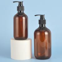 China Reusable Round PET Pump Bottles for 3000pcs Mqq Custom Logo Dispensing Shampoo for sale
