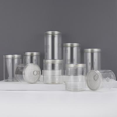 China Custom Printed Jar Containers with Aluminum Lid Sealing by Pressure Sensitive Foil for sale