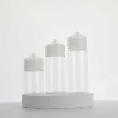 China Custom Logo Round E Liquid Bottles With Screw Cap For E Liquid for sale
