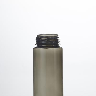 China Screen Printed Custom Color liquid dropper bottle Round PET Transparent Dropper Bottle for sale
