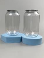 China Custom Printed Plastic Cosmetic Jars in Various Capacities For Personal Care and Beauty Products for sale