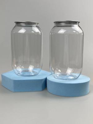 China Custom Printed Plastic Cosmetic Jars in Various Capacities For Personal Care and Beauty Products for sale