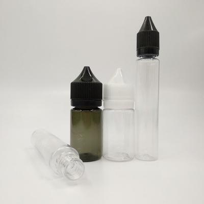 China Customized Screw Cap PET E Liquid Bottles Round Shape Screen Printed For Various Capacities for sale
