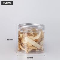 China Customizable Plastic Jar Containers With 2oz-8oz Capacity Transparent/Customized Printing And Lid Options for sale