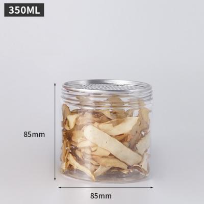 China Customizable Plastic Jar Containers With 2oz-8oz Capacity Transparent/Customized Printing And Lid Options for sale