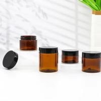China Transparent Design Aluminum Sealed Lid Jar Containers Set - 2oz To 8oz Capacity for sale