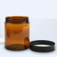 China Wholesale Empty Plastic Cosmetic Container Round Body Cream Jar 150 g 200g 250g 8oz Hair Conditioner Jars for sale