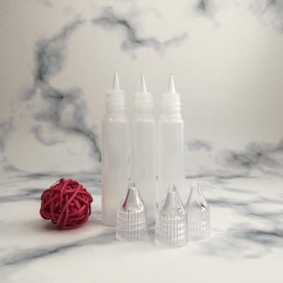 China Customized Round E Liquid Bottles With Screw Cap In Various Capacities for sale