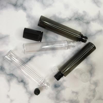China Customized Printing  E Liquid Bottle With Childproof Neck Transparent 10ml-100ml Capacity for sale