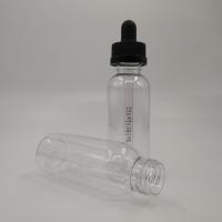 China Customizable Transparent Black Glass Dropper Bottles With Screw Cap For Liquid for sale