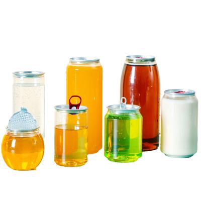 China Square Round Screw On Lid Milk Tea Bottles 0.5kg Capacity With Insulation / Leak Proof Features for sale