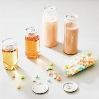 China Insulated Plastic Milk Tea Bottles with Handle for Various Beverages for sale