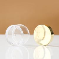 China Customizable Clear Cosmetic Jar Set Various Sizes for Makeup Skincare Pressure Sensitive Seal for sale