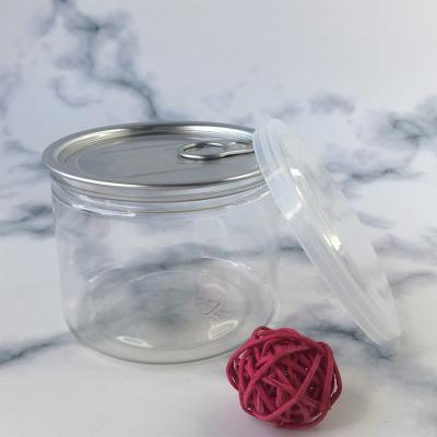 China Customized Plastic Cosmetic Jar with Pressure Sensitive Gasket and Various Capacity Options for sale