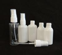 China 20/410 Round Recyclable Plastic PETG Pump Bottle For Cosmetic Dispensing for sale