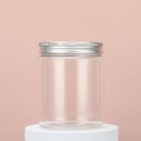 China Empty Plastic Cosmetic Container Round Body Cream Jar 150 g 200g 250g 8oz Hair Conditioner Jars for sale