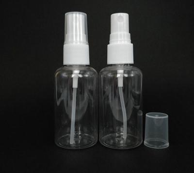 China Wholesale Empty 1oz 10ml 30ml 50ml 60ml 100ml 120ml Round Shape Packaging Fine Mist PET Plastic Tubular Facial for sale