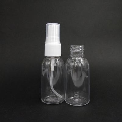 China Transparent PET Plastic Spray Bottle With Smooth Surface for sale