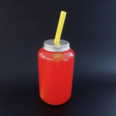 China Leak Proof Square Milk Tea Bottles With Screw On Lids And Ergonomic Handles for sale