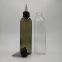 China 50ml 100ml 120ml Plastic  Bottles With Colorful Dropper And Screw Lid 5000pcs Printing for sale