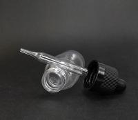 China Customized Logo Glass Dropper Bottles Container Smooth Surface Liquid Container for sale