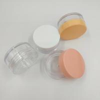 China Luxurious Cosmetic Plastic Jar With Smooth Surface And Various Sealing Options for sale