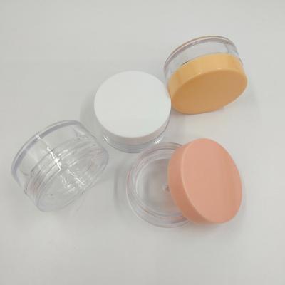 China Luxurious Cosmetic Plastic Jar With Smooth Surface And Various Sealing Options for sale