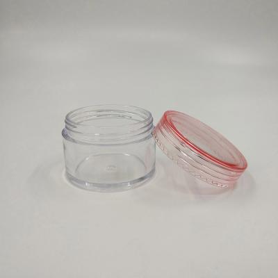 China Personalized 100ml Plastic Cosmetic Jars With Customizable Branding for sale
