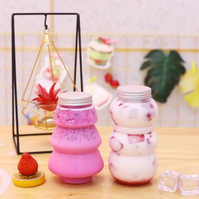 China Leak Proof Plastic Milk Tea Jugs With Screw On Lids for sale