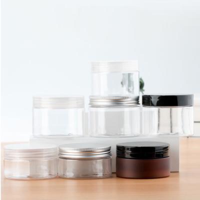 China Leak Proof Clear Plastic Jars Containers For Storage for sale