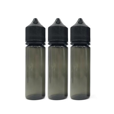 China Capacity PET Custom Printed  E liquid bottles Round Childproof for sale